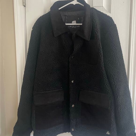 American Stitch | Jackets & Coats | American Stitch Black Cordoroy Mens ...